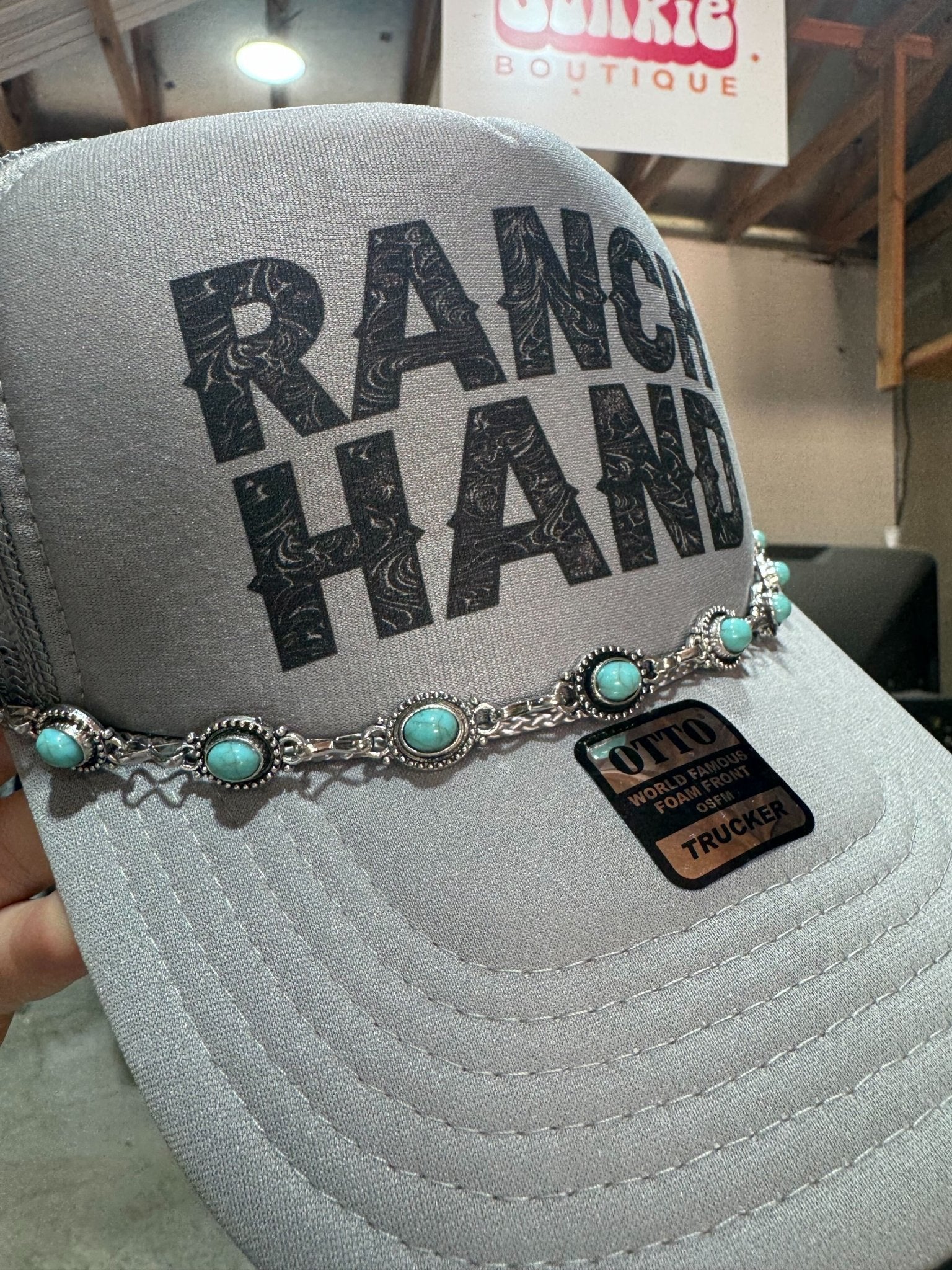 Turquoise Concho Hat Chain – Wild Junkie